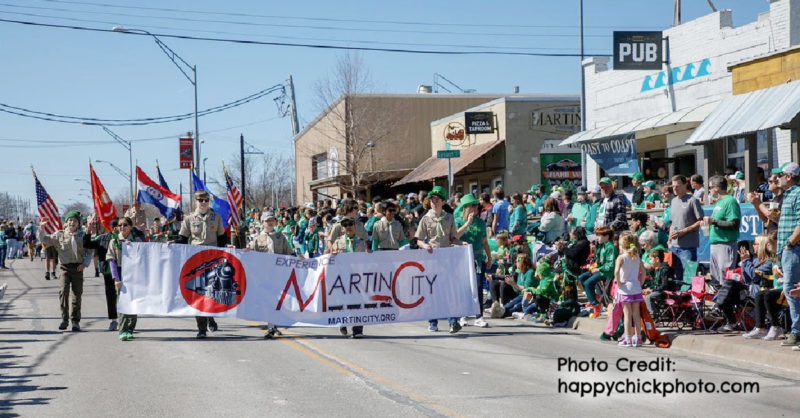 Martin City St. Patrick's Parade - Martin City CID